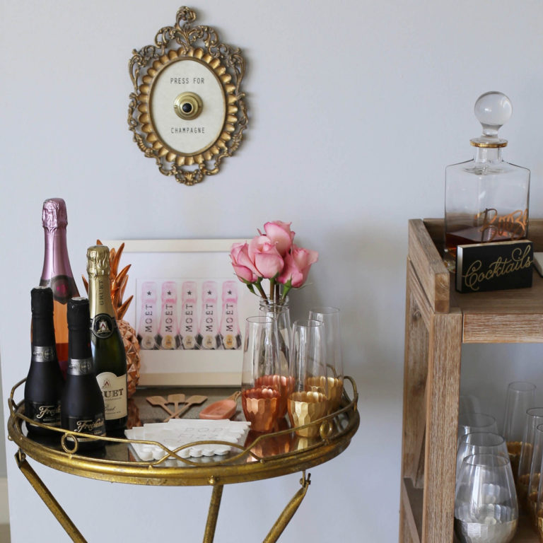 Bubbly Bar || Poppin' Bottles - SBK Living