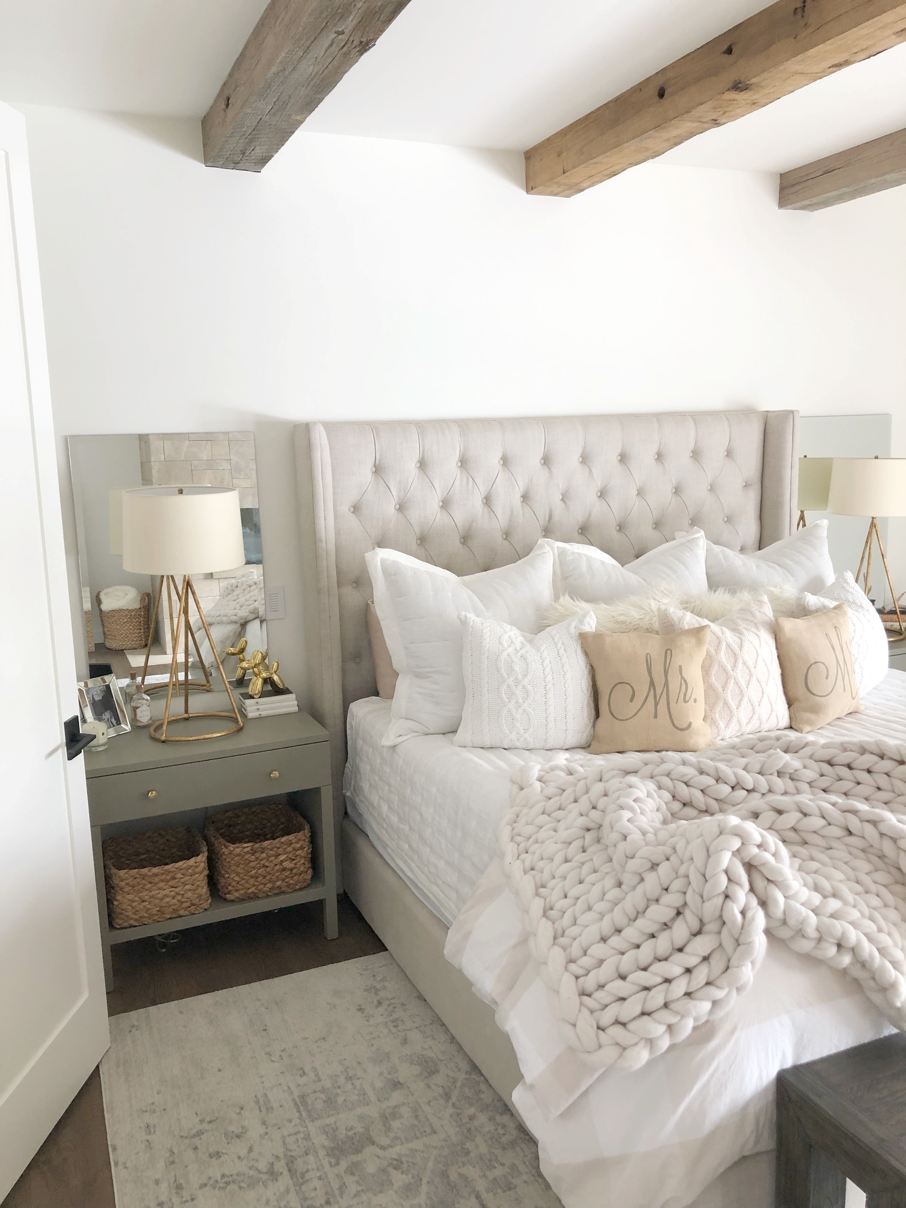 Modern Farmhouse Bedroom SBK Living