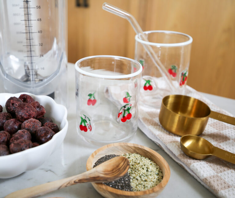 Cherry Chocolate Protein Smoothie - SBK Living