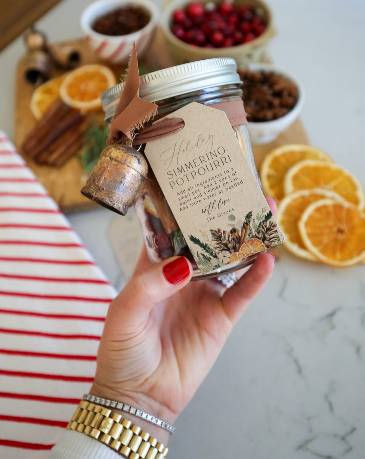 DIY Holiday Simmer Pot Gift - SBK Living