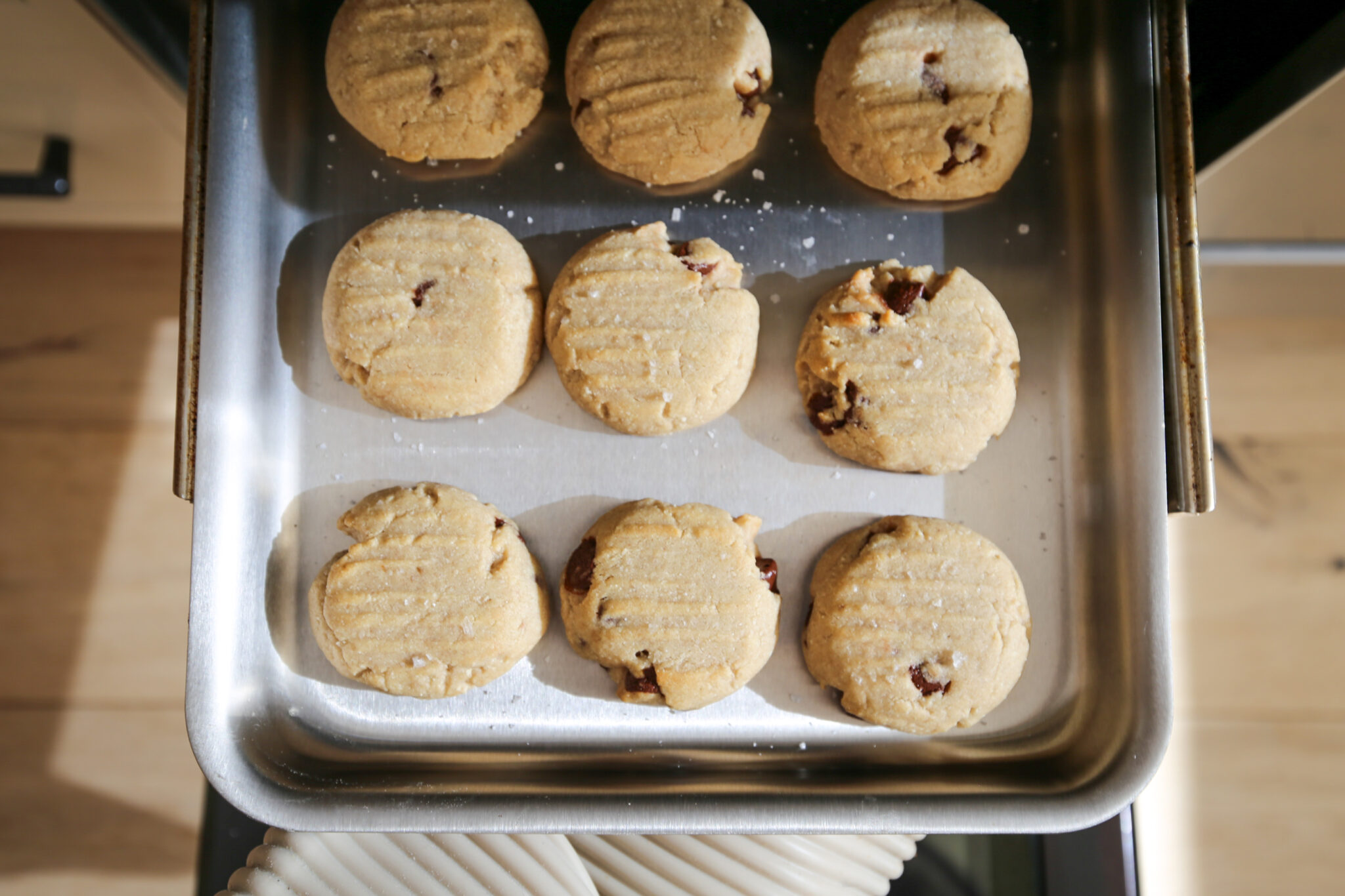 Soft Sea Salt Chocolate Chip Cookies \ No Added Sugar - SBK Living